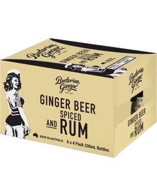 Buy Buderim Ginger Beer & Spiced Rum 330ml Online @Lowest Price