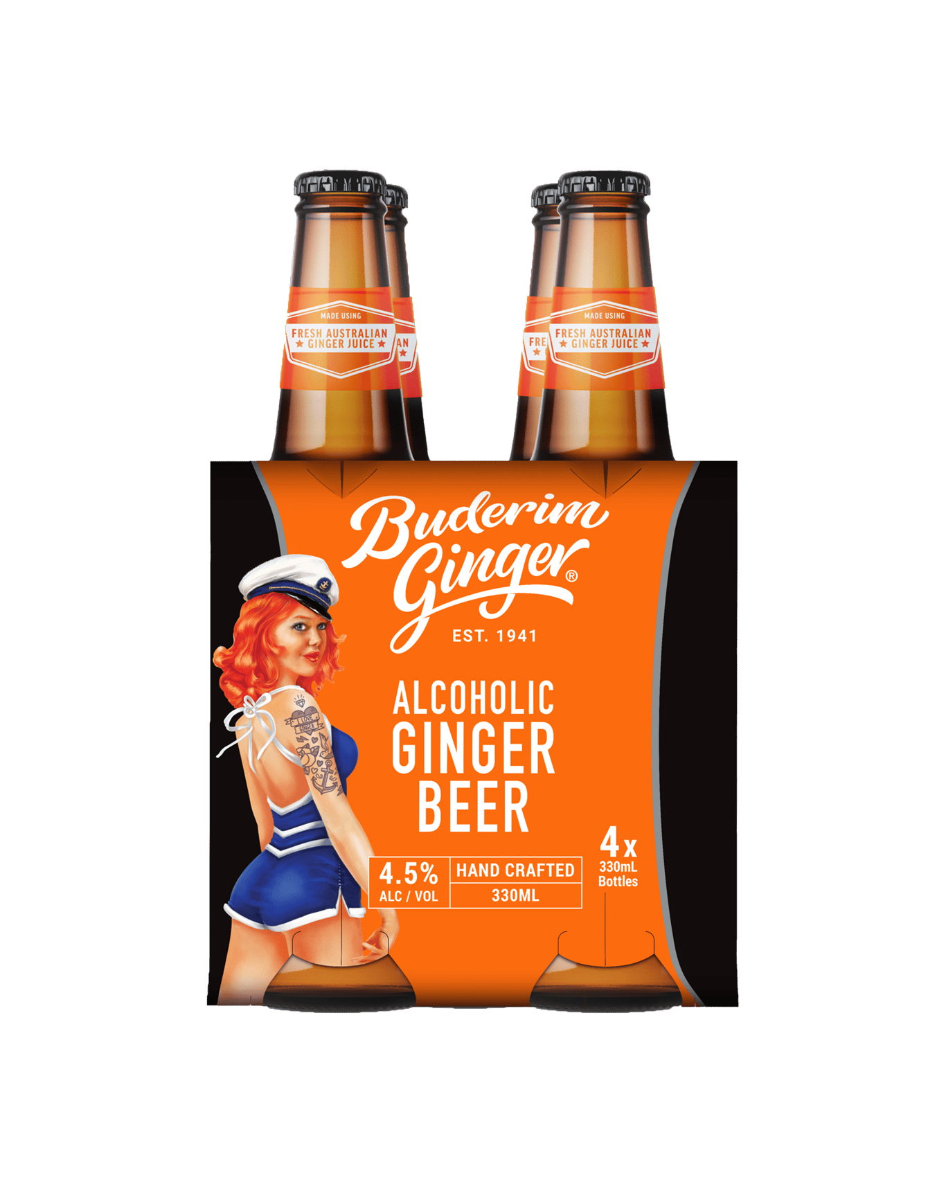 Buy Buderim Alcoholic Ginger Beer Bottles 330ml Online @Lowest Price