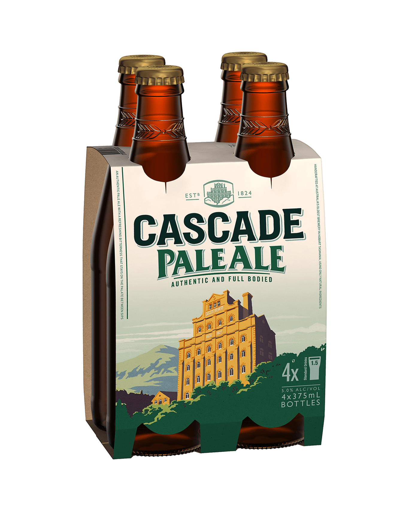 Buy Cascade Pale Ale Stubbie Pack 4 X 375ml Online @Lowest Price