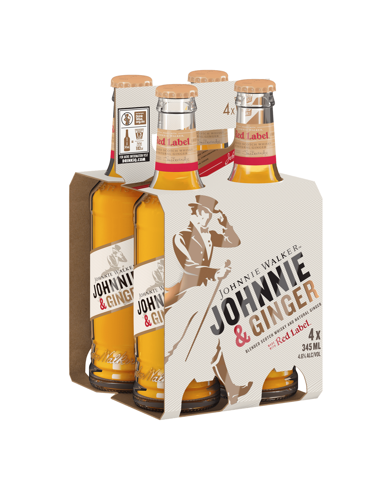 Buy Johnnie Walker & Ginger 345ml Online (Low Prices) from Dan Murphy's