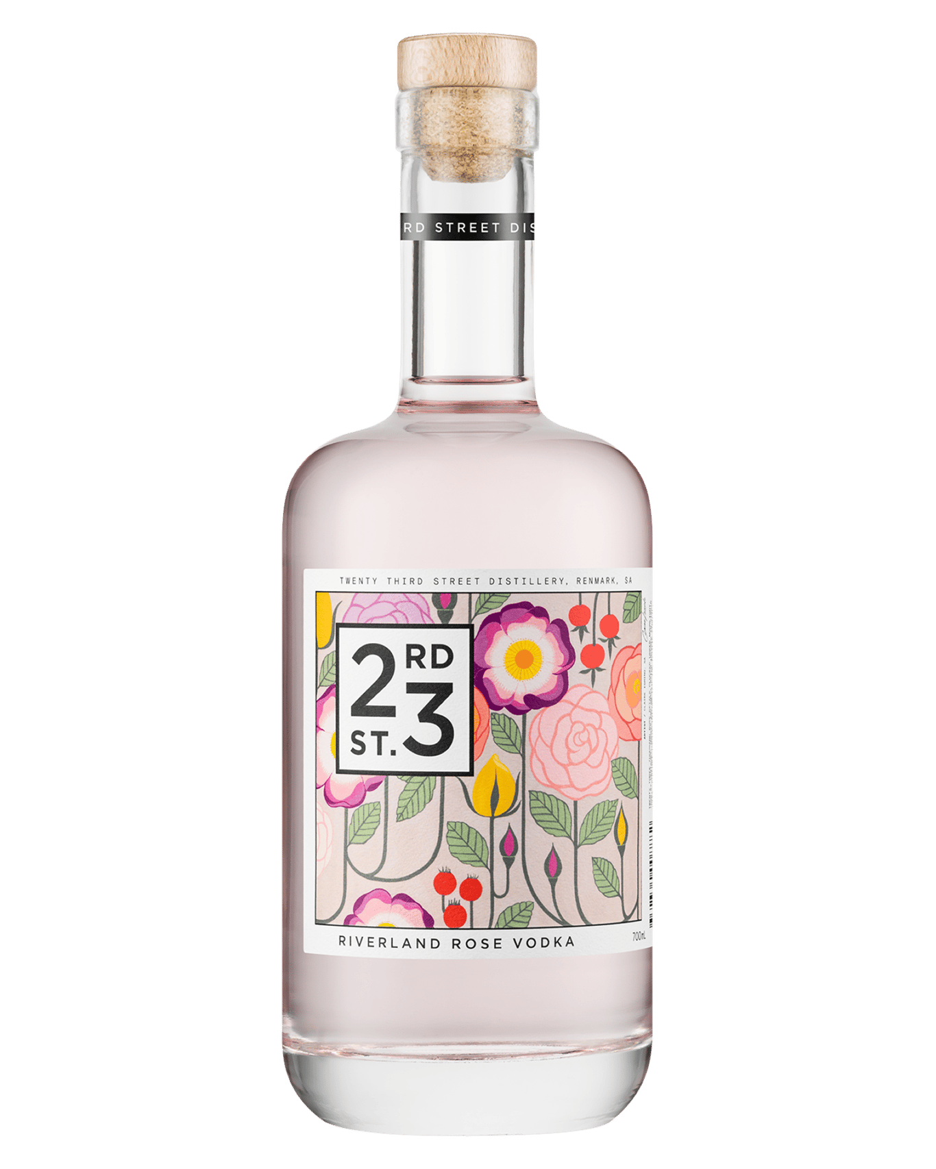 Buy 23rd Street Distillery Rose Vodka 700ml Online @Lowest Price