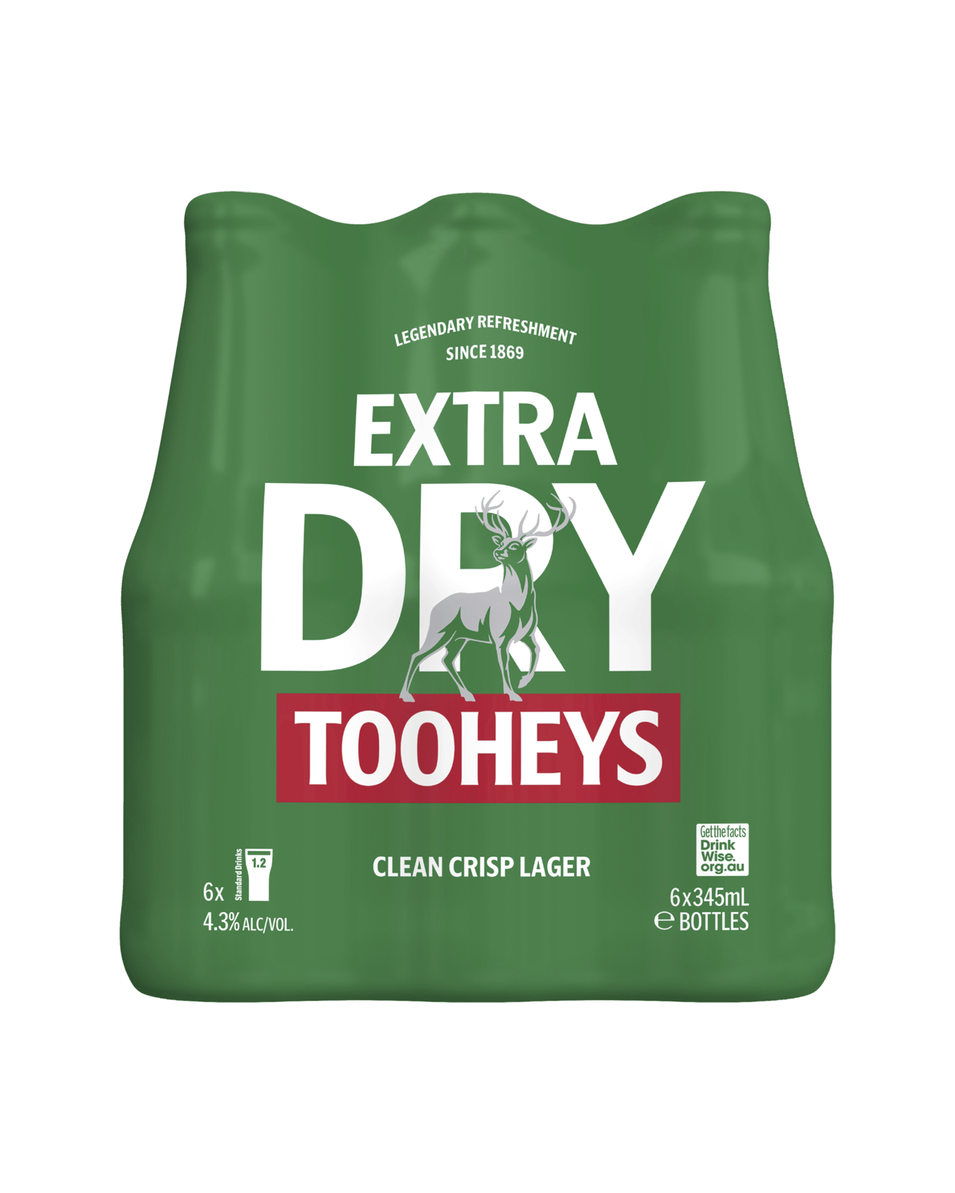 Buy Tooheys Extra Dry Bottles 345ml Online @Lowest Price