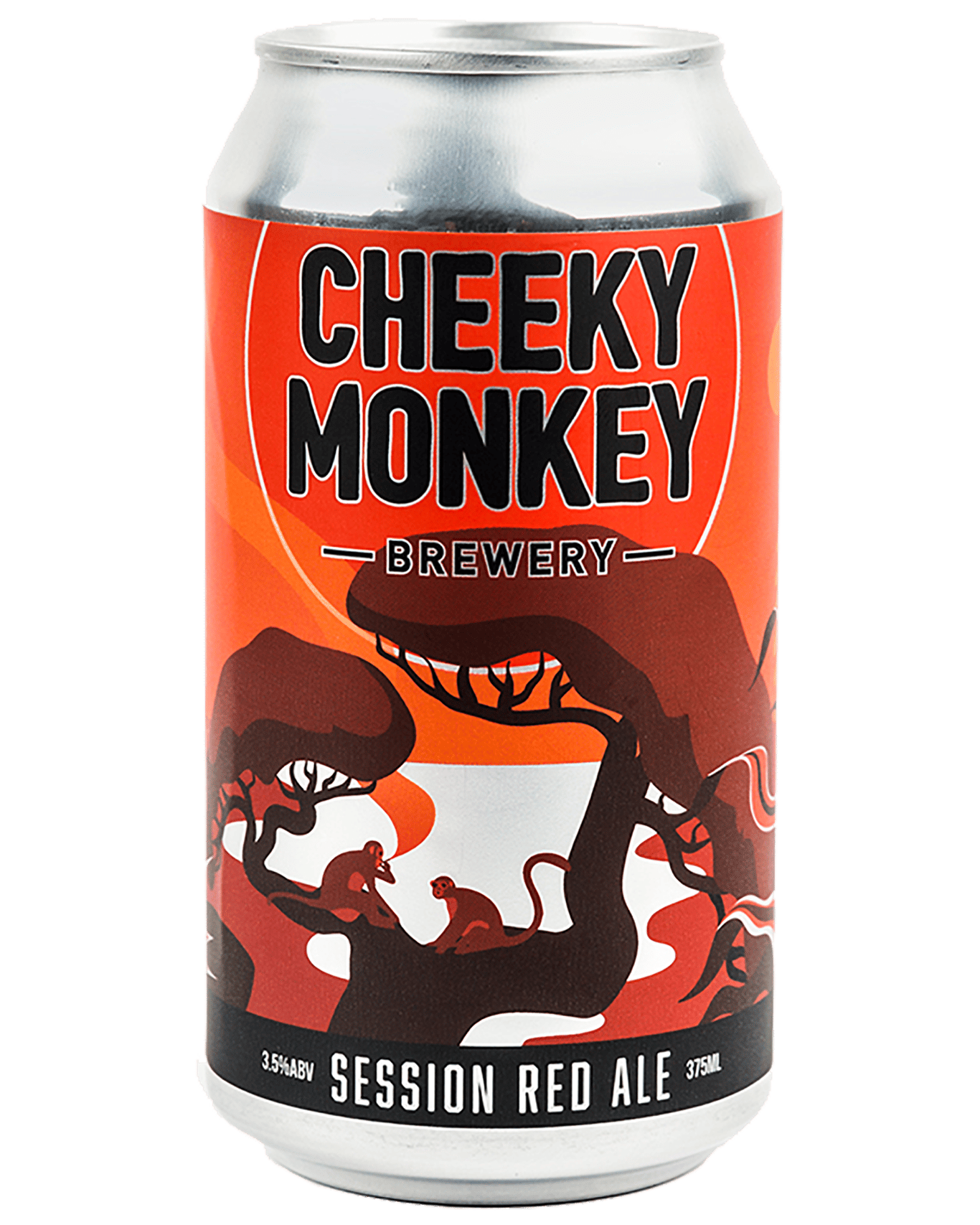 Buy Cheeky Monkey Brewery Session Red Ale Cans 375ml Online @Lowest Price