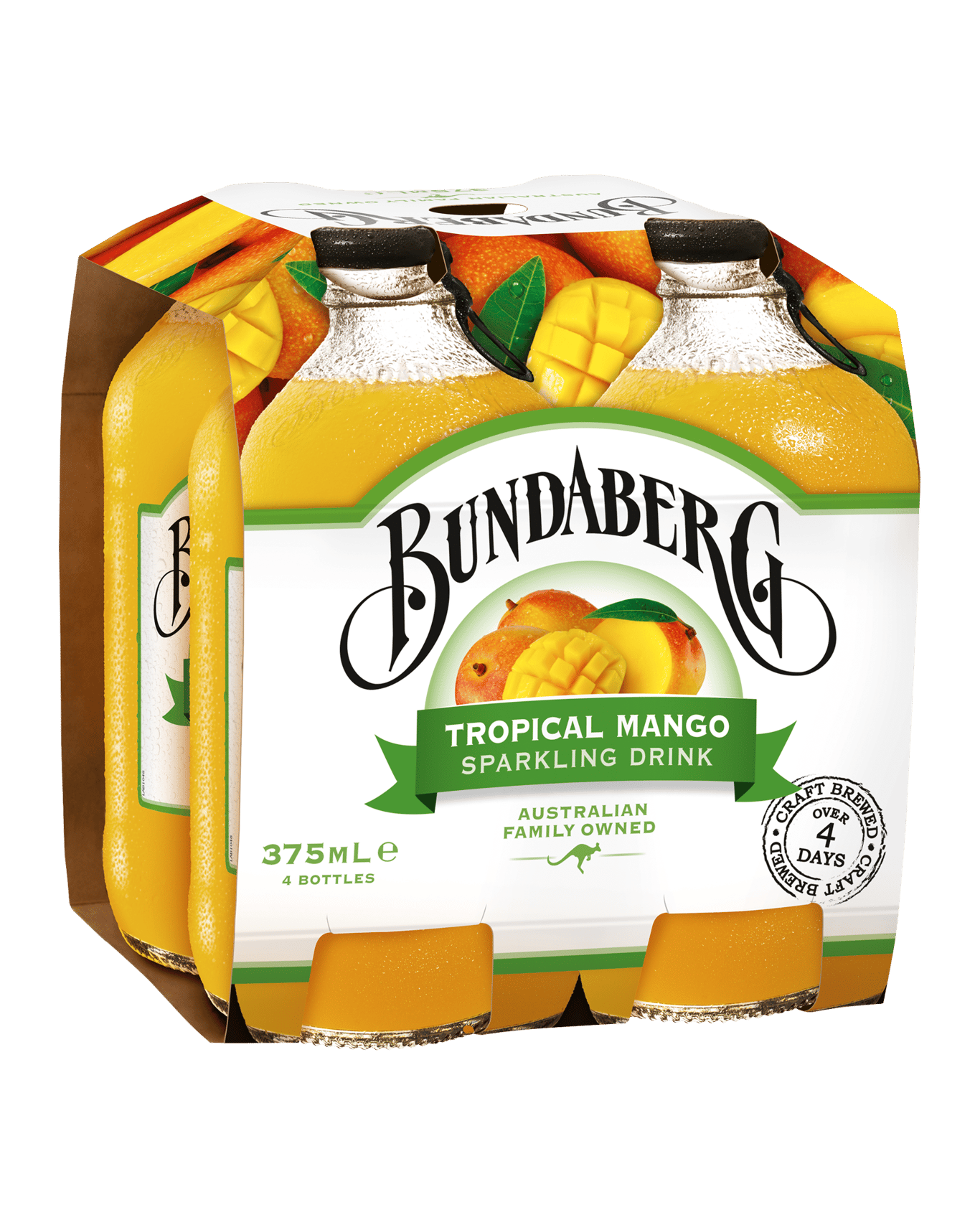 Buy Bundaberg Tropical Mango Bottles 375ml Online @Lowest Price