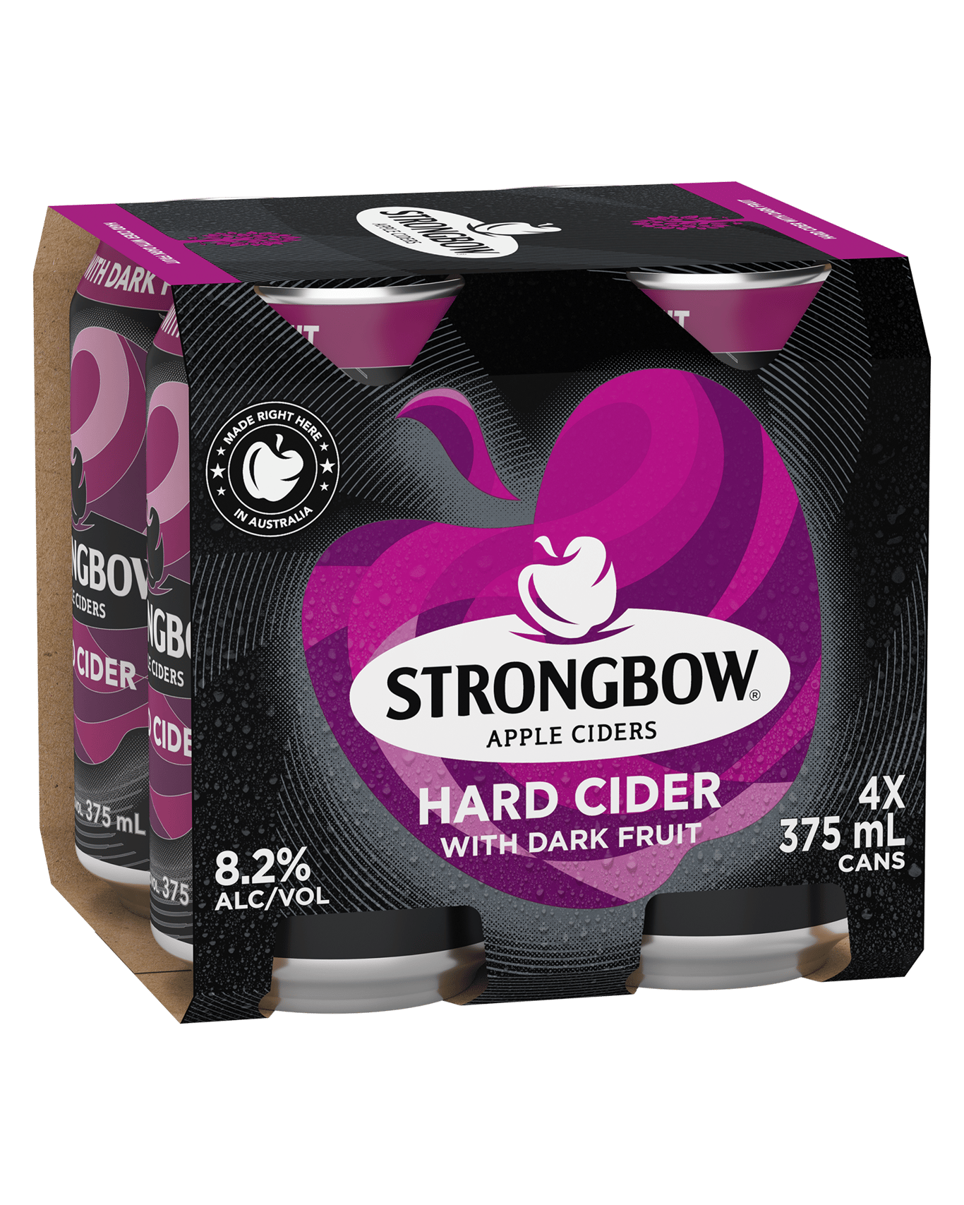 Buy Strongbow Hard Cider With Dark Fruit Cans 375ml Online @Lowest Price