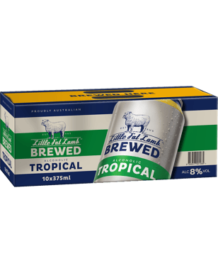 Buy Little Fat Lamb Brewed Tropical Cans 10 Pack 375ml Online @Lowest Price