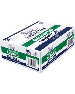 Buy Little Fat Lamb Brewed Tropical Cans 10 Pack 375ml Online @Lowest Price
