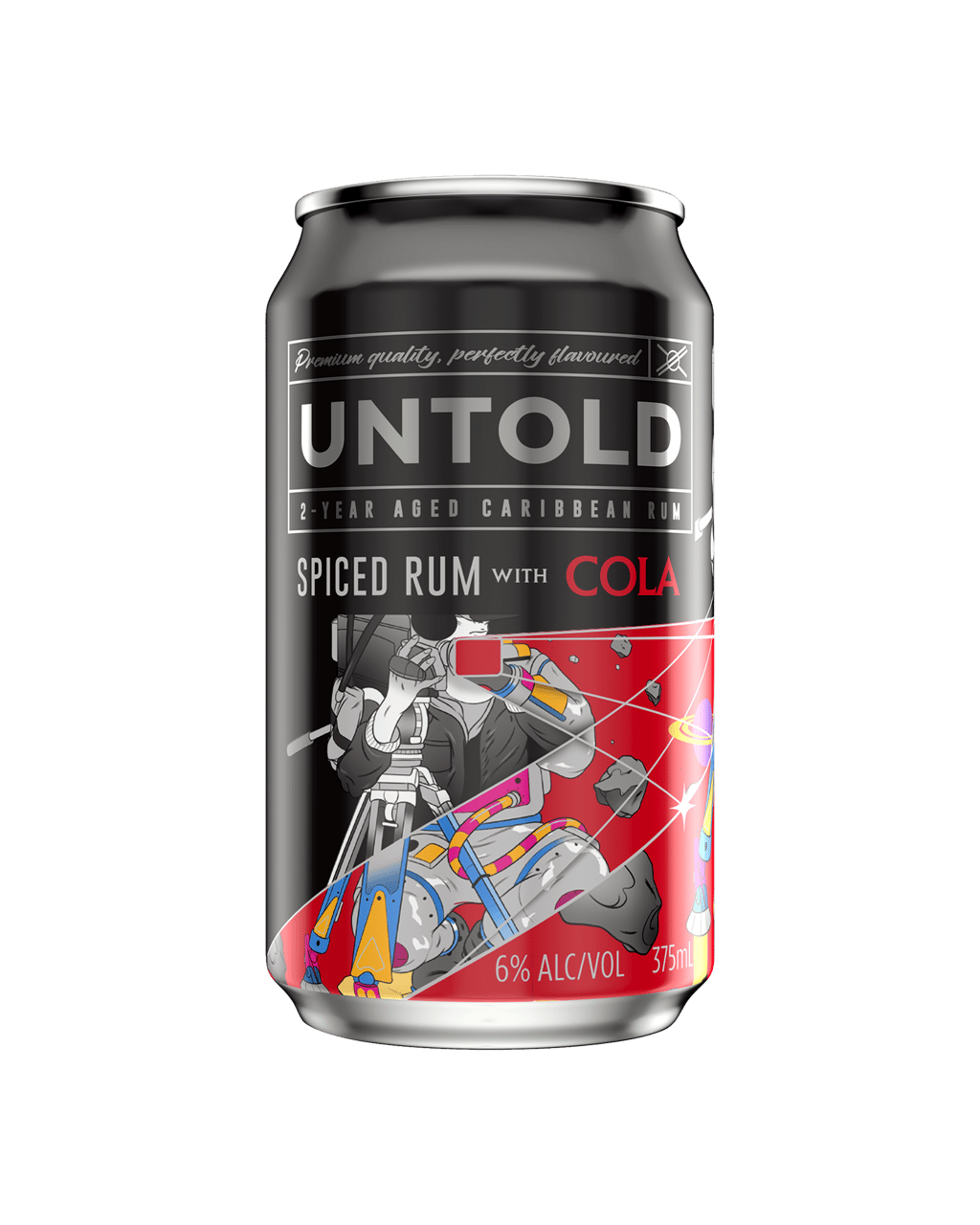 Buy Untold Spiced Rum & Cola Cans 375ml Online @Lowest Price