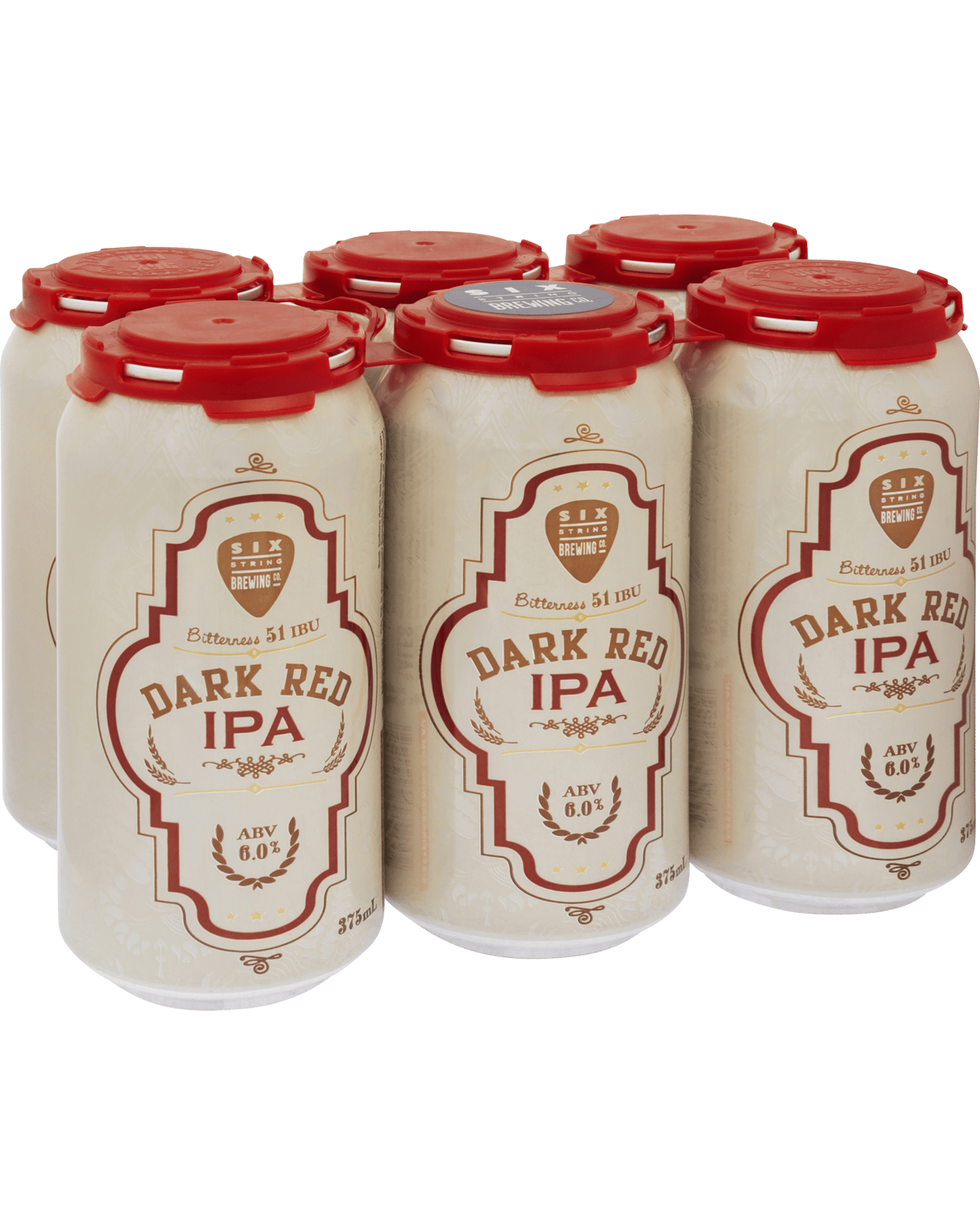 Buy Six String Dark Red Ipa Cans 375ml Online @Lowest Price