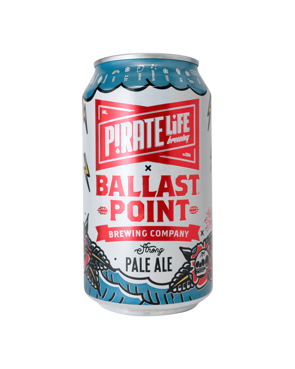 Buy Pirate Life Brewing X Ballast Point Strong Pale Ale Cans 355ml ...
