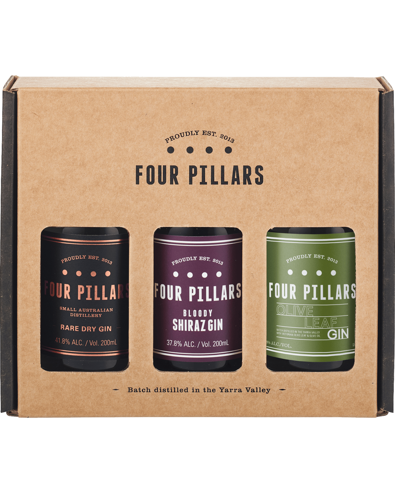 Buy Four Pillars Gin Gift Pack 3x200ml Online @Lowest Price