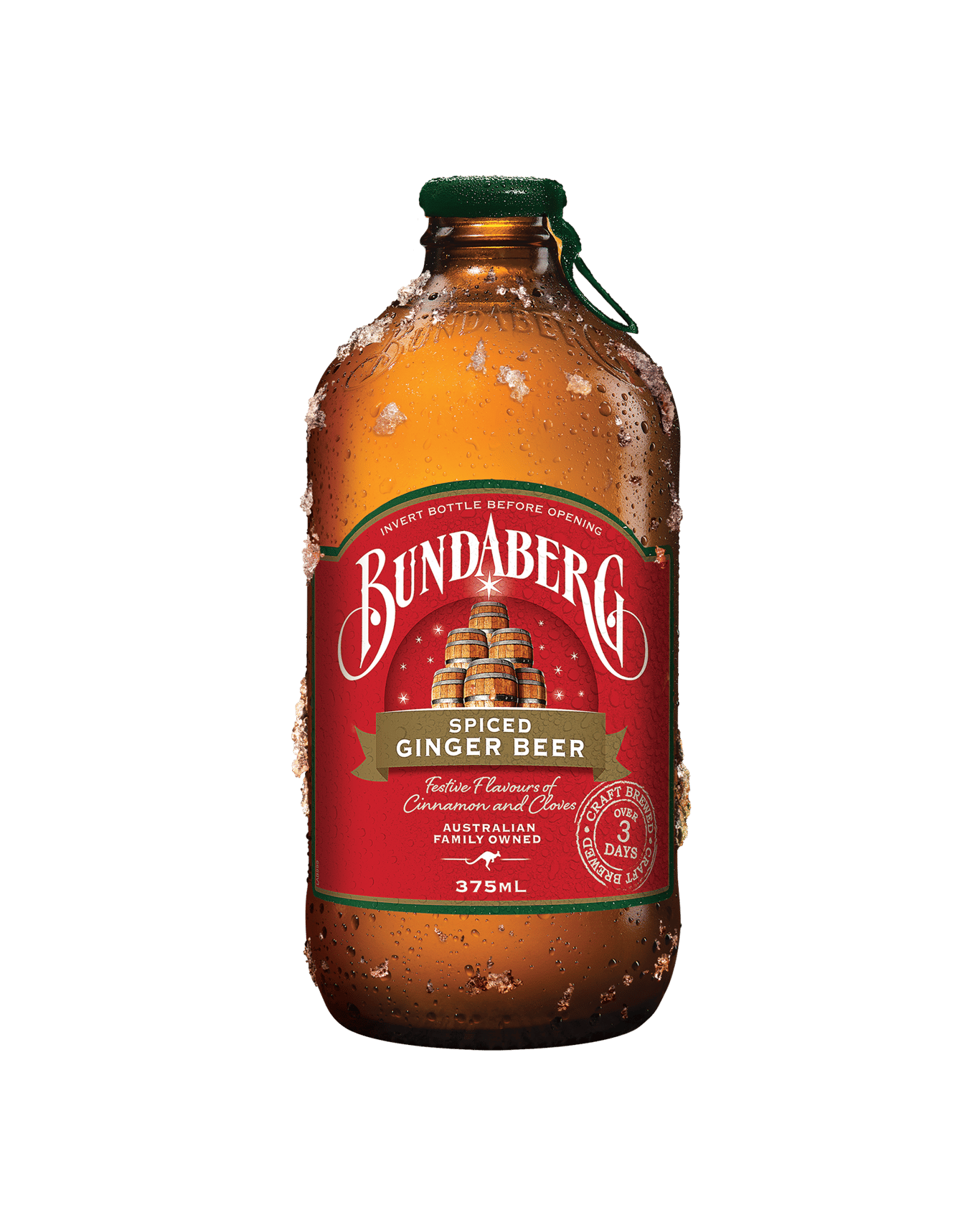 Buy Bundaberg Brewed Limited Edition Christmas Spiced Ginger Beer ...
