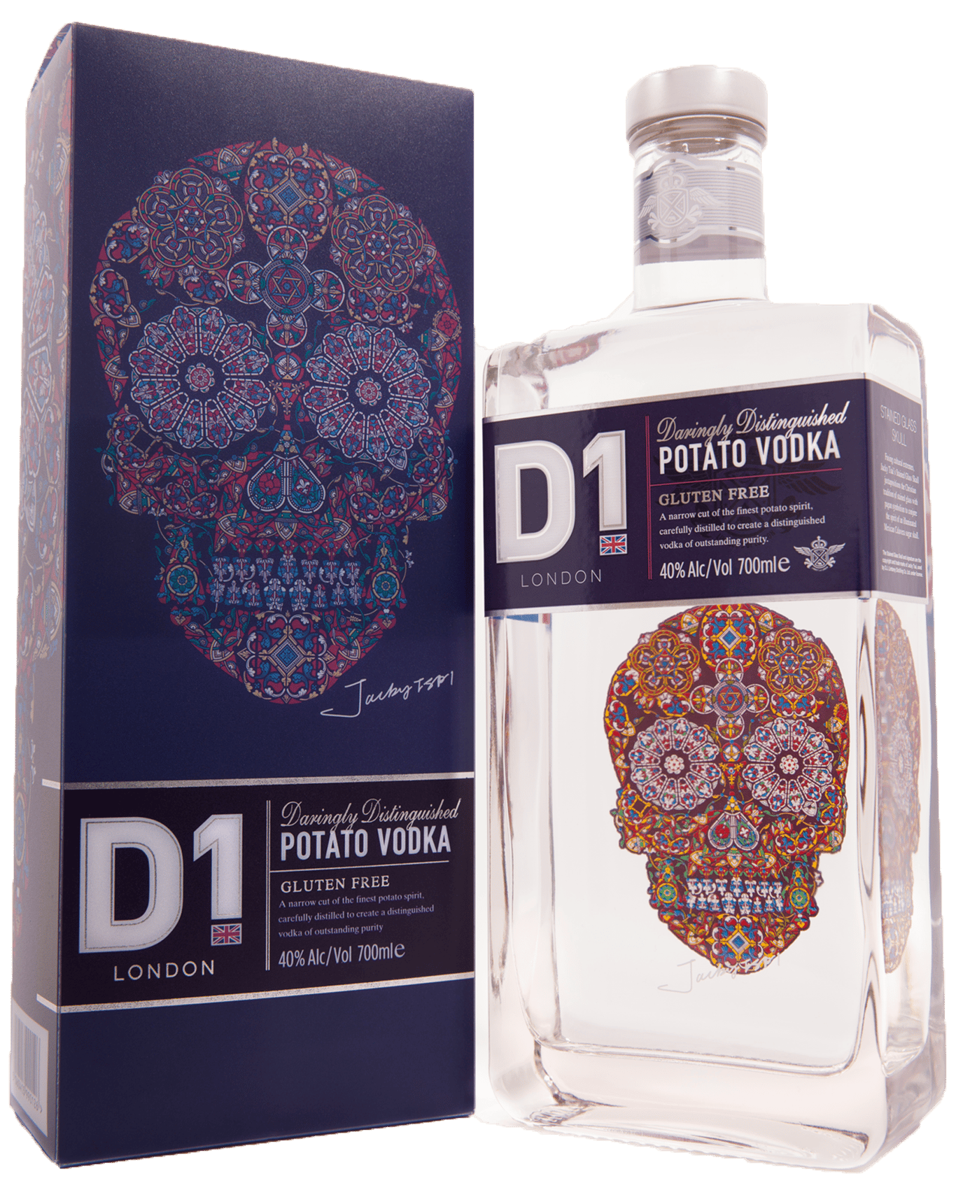 Buy D1 London Potato Vodka 700ml Online @Lowest Price