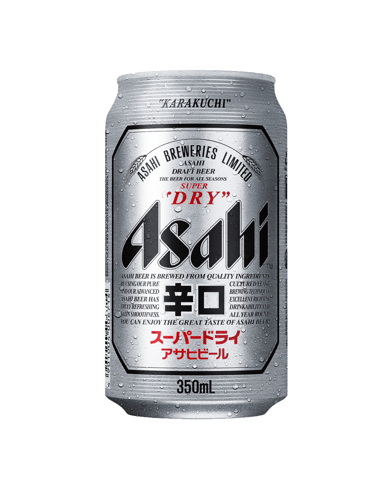 Buy Asahi Super Dry Cans 350ml Online @Lowest Price