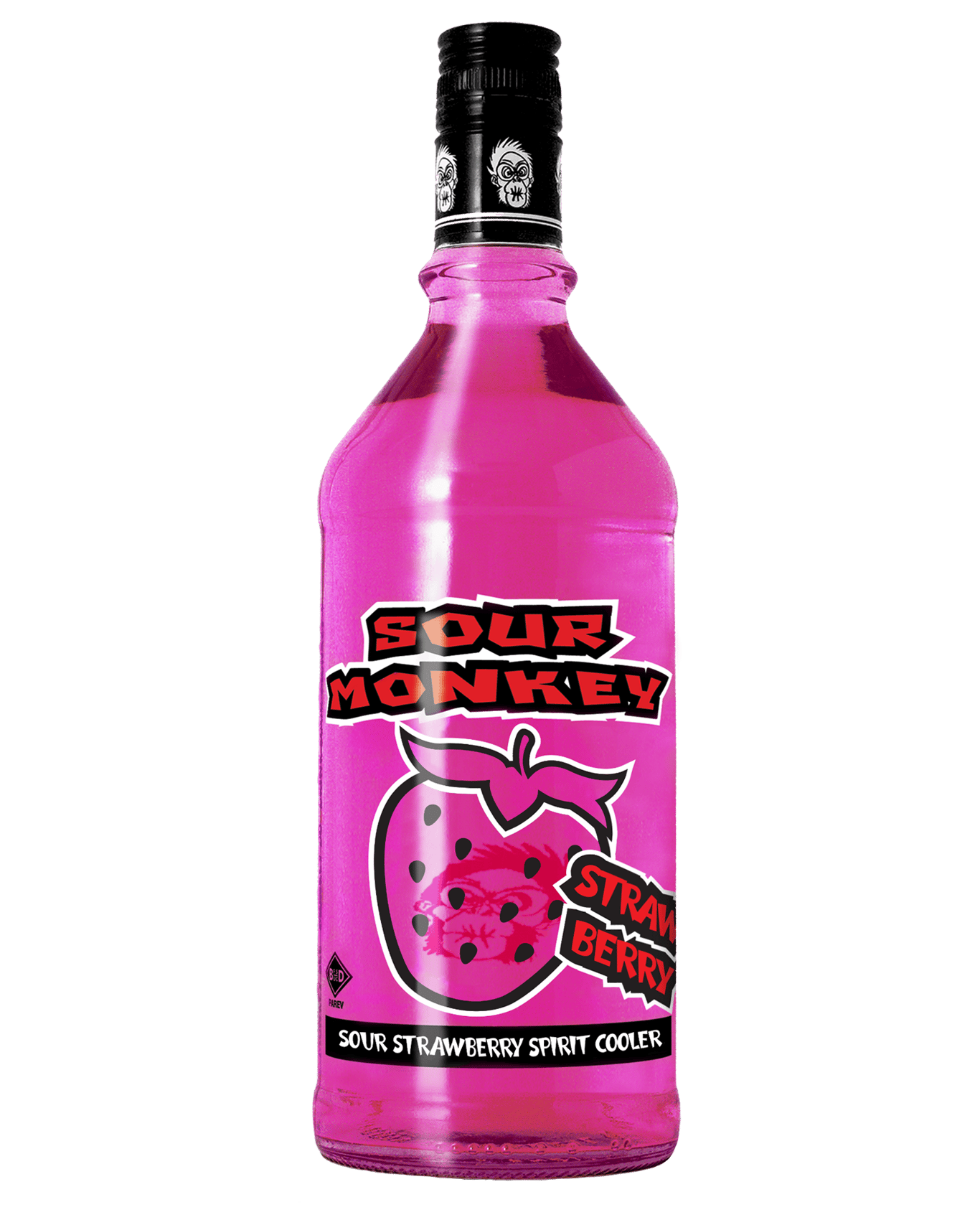 Buy Sour Monkey Sour Strawberry Spirit Cooler 750ml Online @Lowest Price
