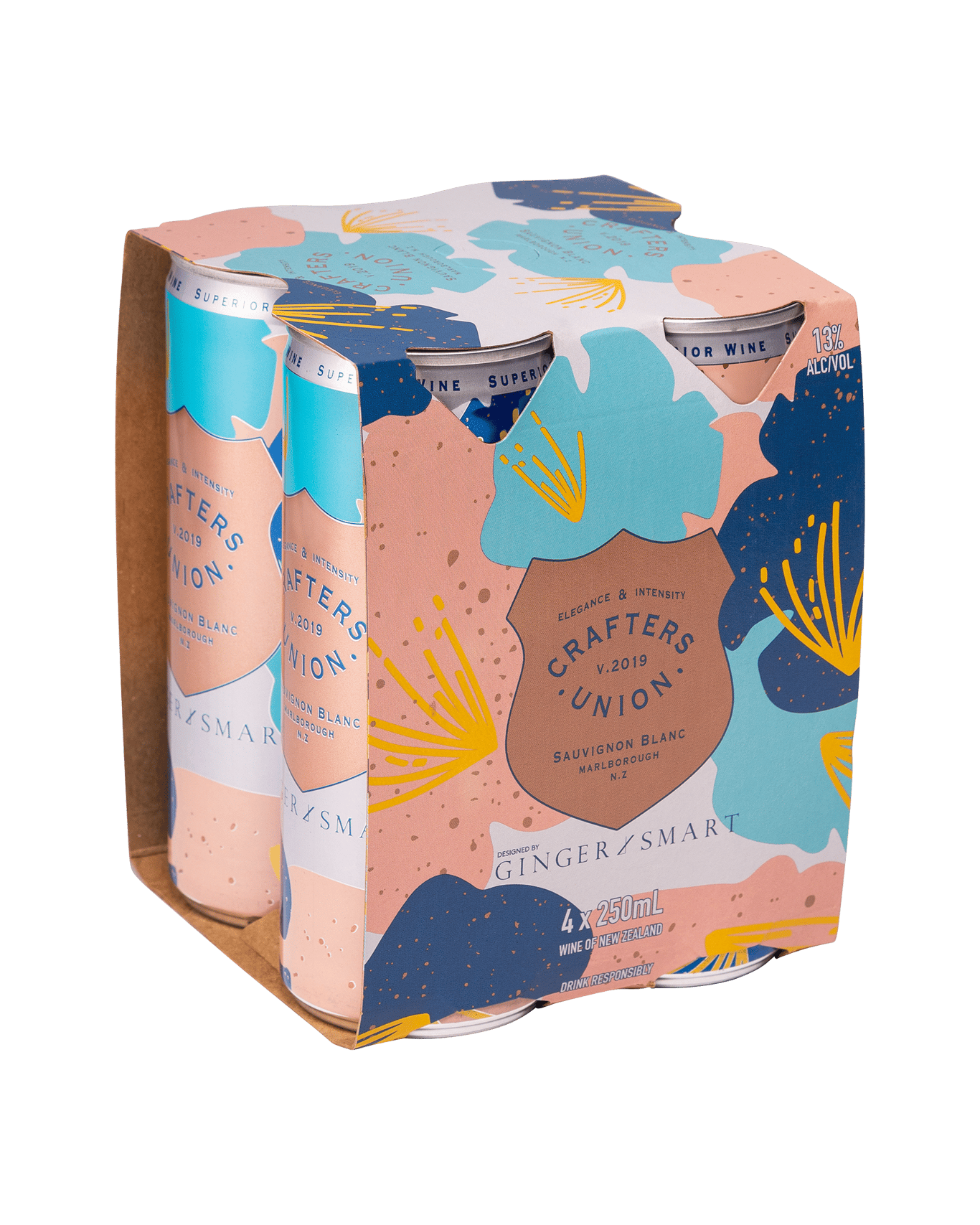 Buy Crafters Union Sauvignon Blanc Cans 250ml Online @Lowest Price