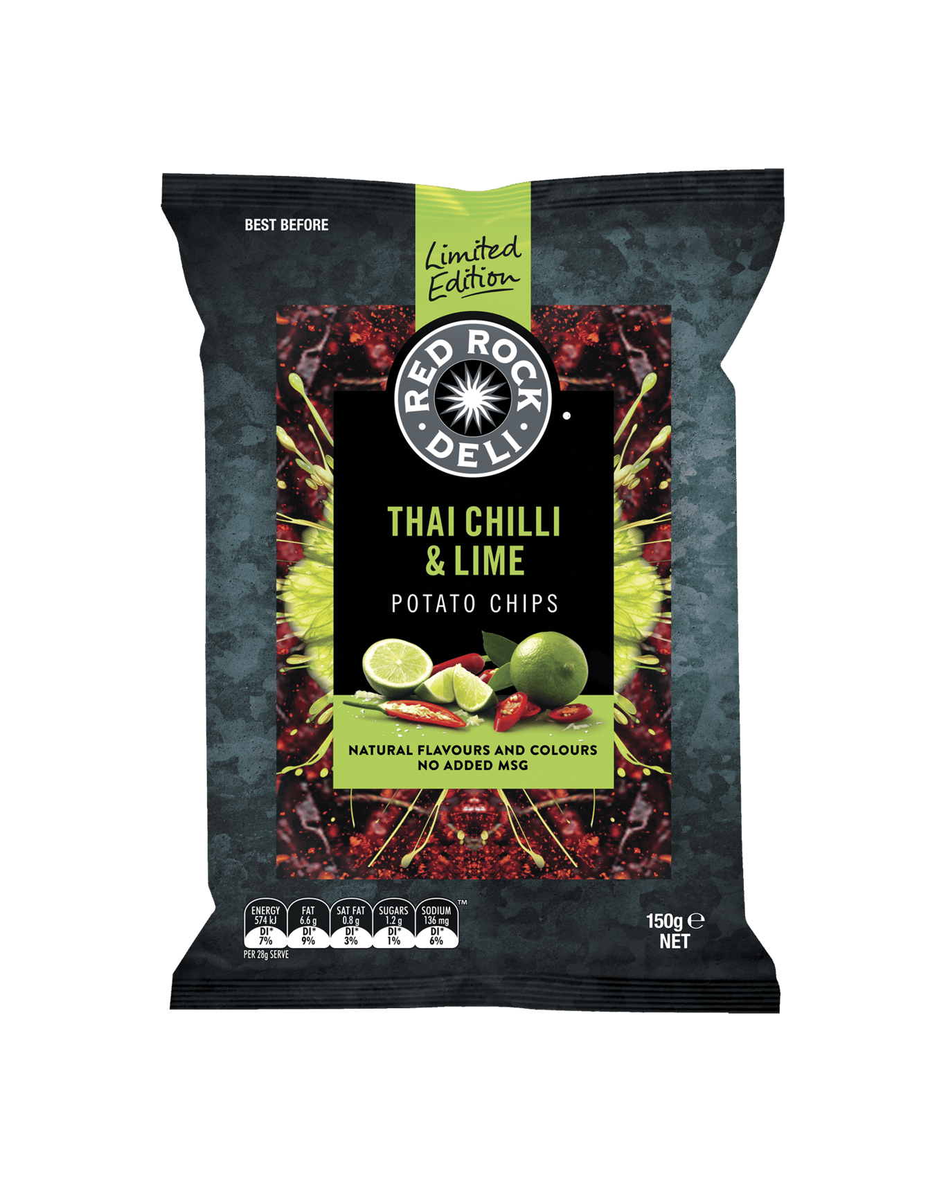 Buy Red Rock Deli Thai Chilli & Lime 150g Online @Lowest Price