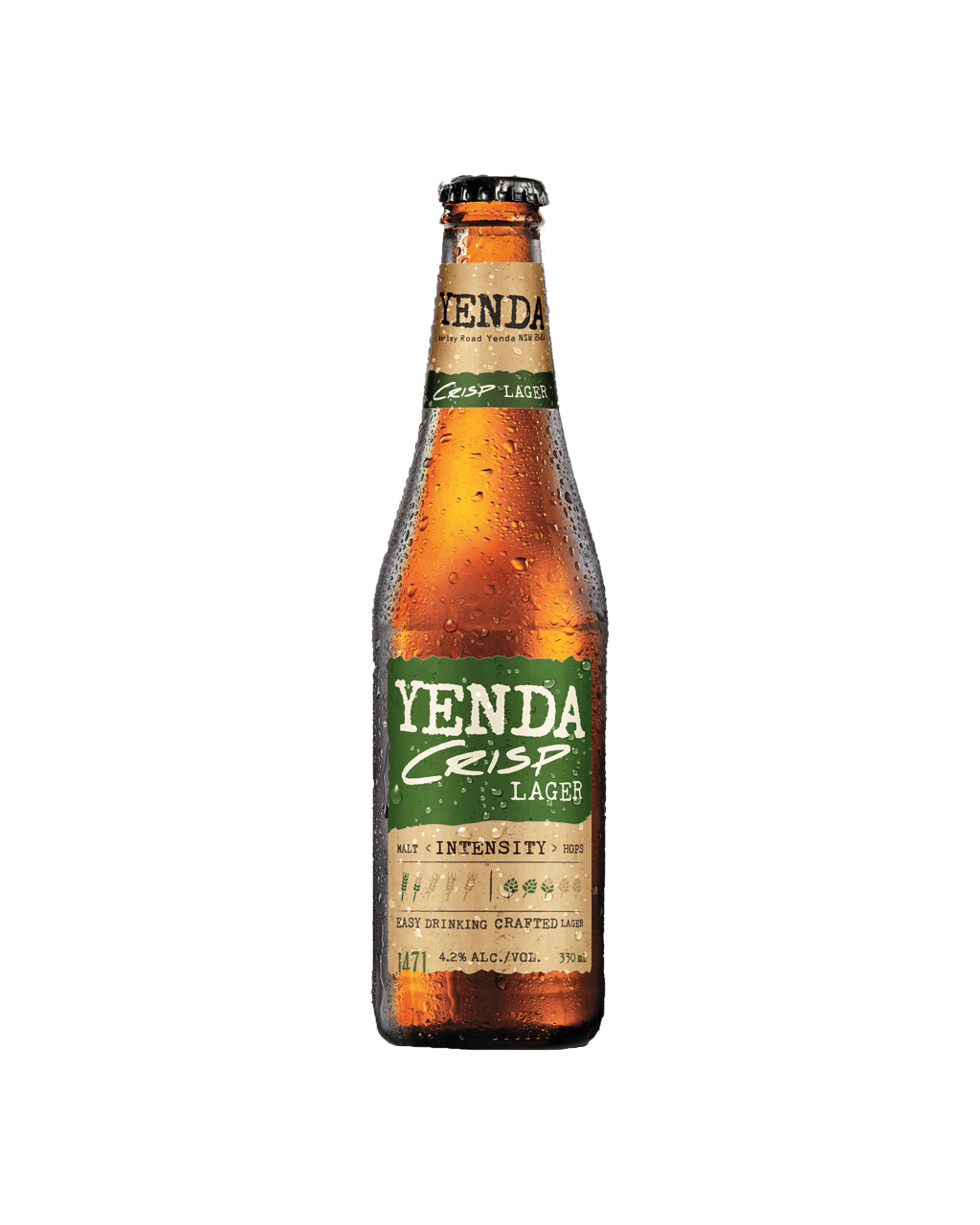 Buy Yenda Crisp Lager Bottles 330ml Online @Lowest Price