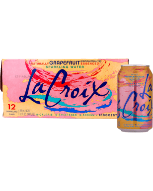 Buy La Croix Pamplemouse Grapefruit 12x355ml Online @Lowest Price