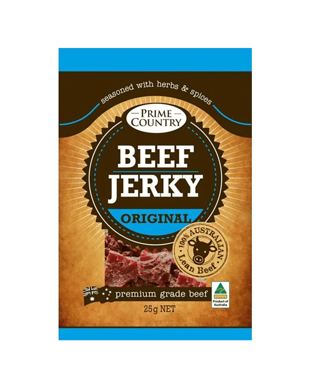 Buy Prime Country Country Beef Jerky Original 25g Online (Low Prices ...