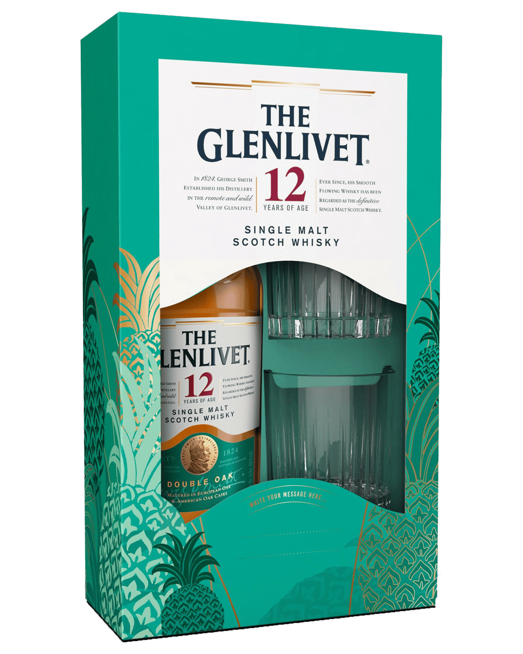 Buy The Glenlivet 12 Year Old Single Malt Scotch Whisky Gift Pack Online @Lowest Price