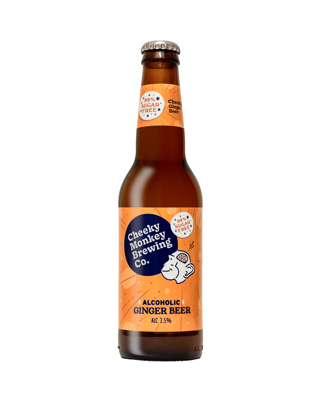Buy Cheeky Monkey Ginger Beer Bottles 330ml Online @Lowest Price