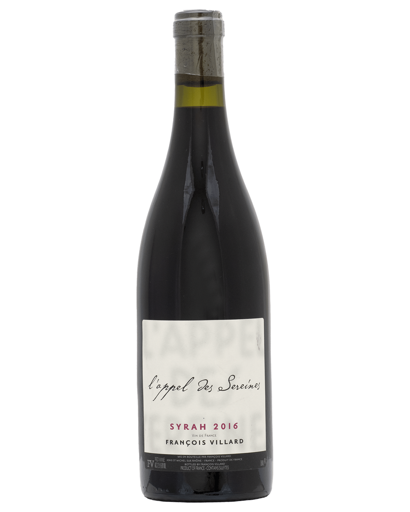 Buy Francois Villard Syrah L'appel Des Sereines Online @Lowest Price