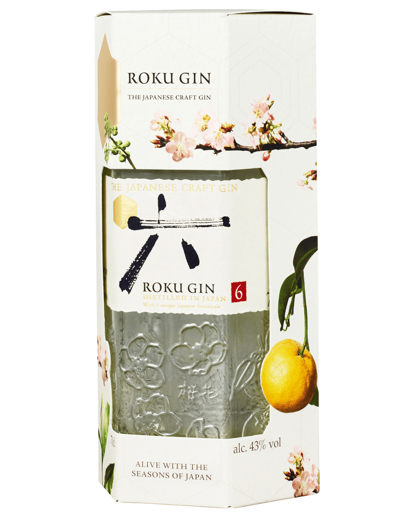 Roku Japanese Craft Gin 700ml (Unbeatable Prices): Buy Online @Best ...