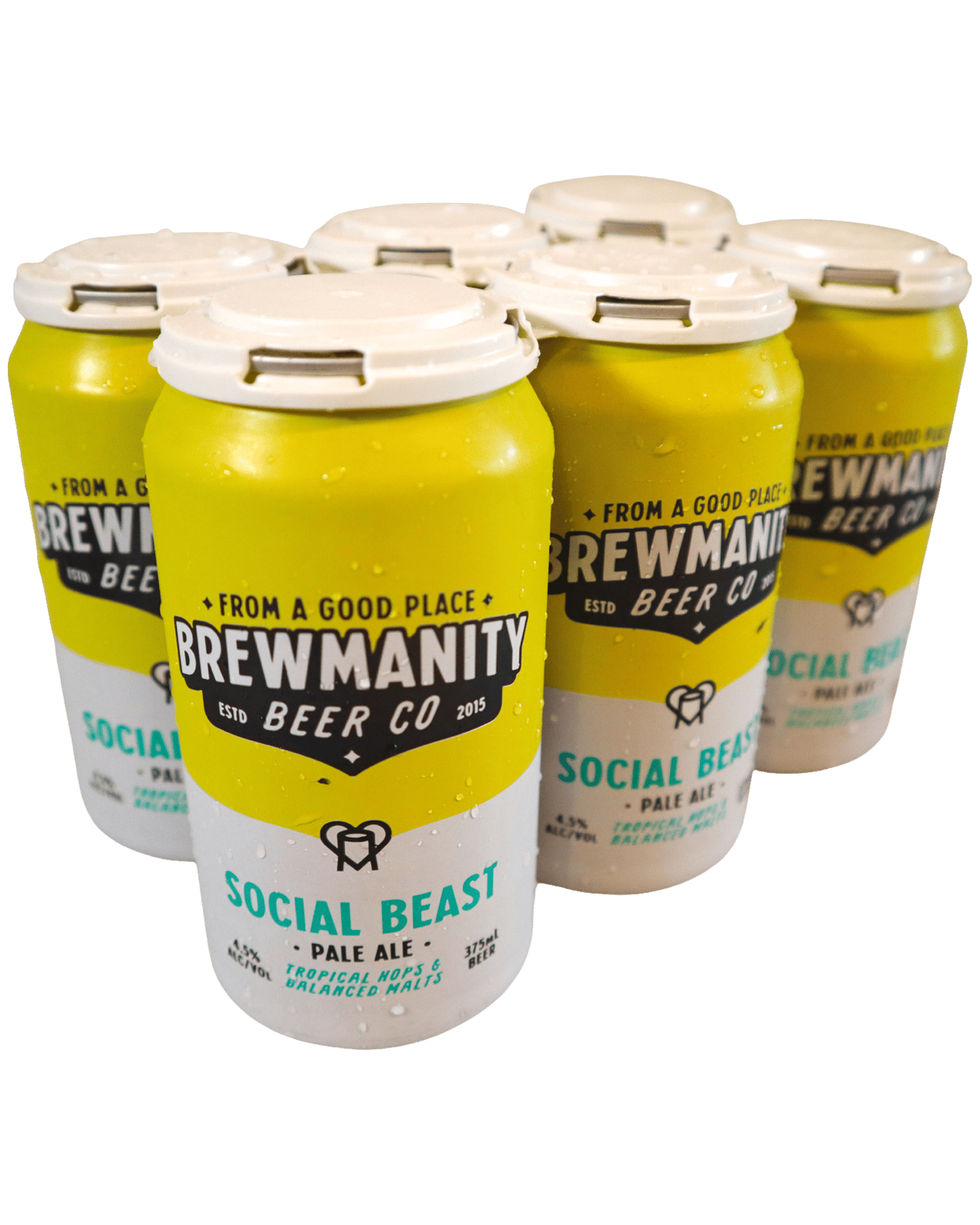 Buy Brewmanity Social Beast Pale Ale Can 375ml Online @Lowest Price