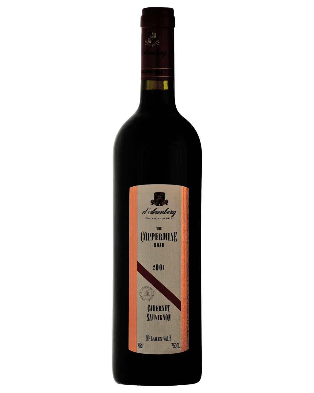 Buy D'arenberg The Coppermine Road Cabernet Sauvignon 2001 Online ...