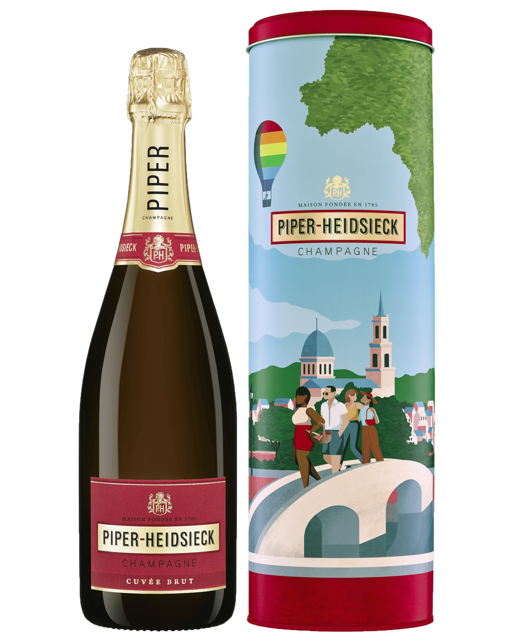 Buy Piper-heidsieck Cuvee Brut Pride Tin Nv Online @Lowest Price