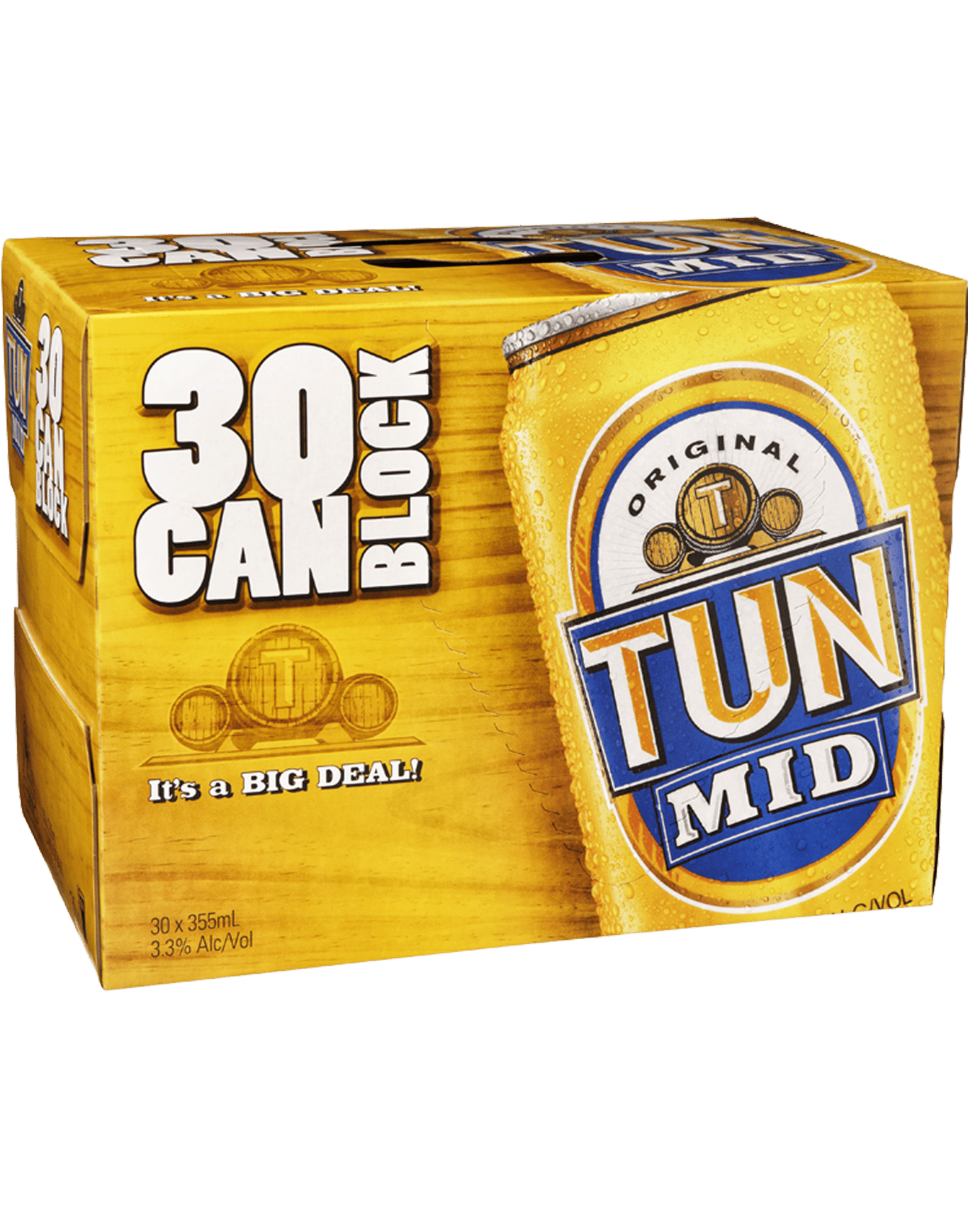 Buy Tun Mid Cans 30 Block 355ml Online or Near You in Australia [with ...