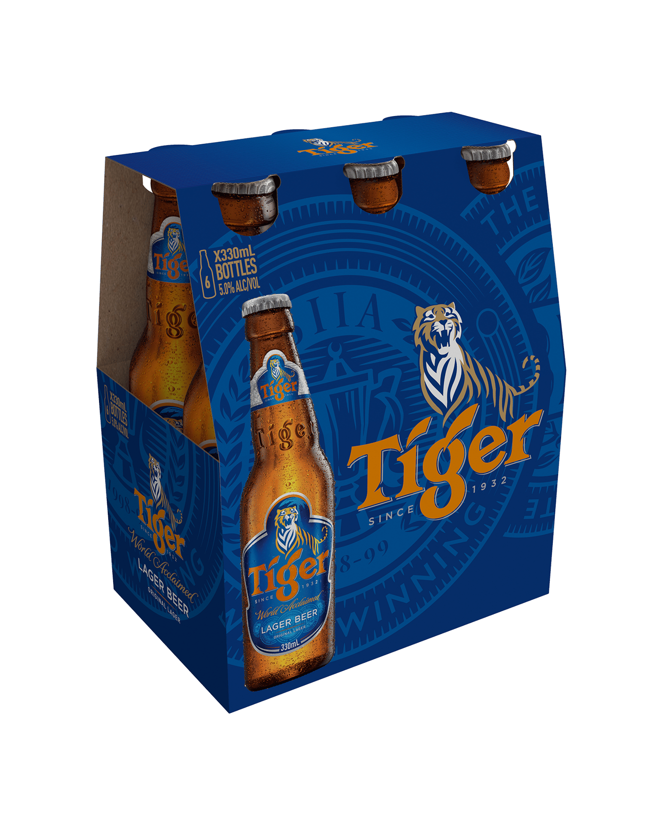 Buy Tiger Asian Lager Bottles 330ml Online @Lowest Price