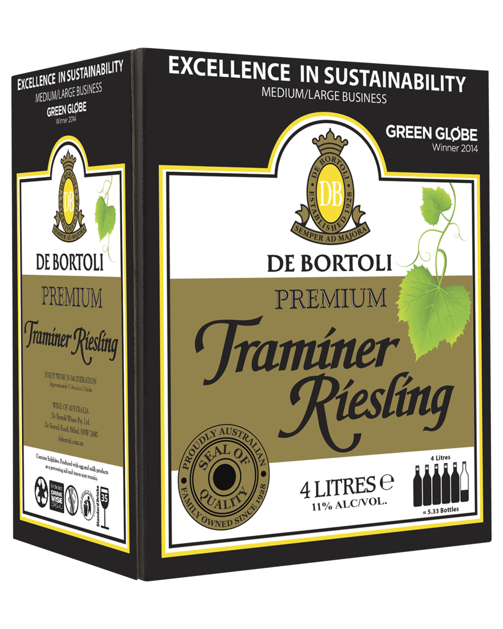 Buy De Bortoli Premium Traminer Riesling Cask 4l Online @Lowest Price