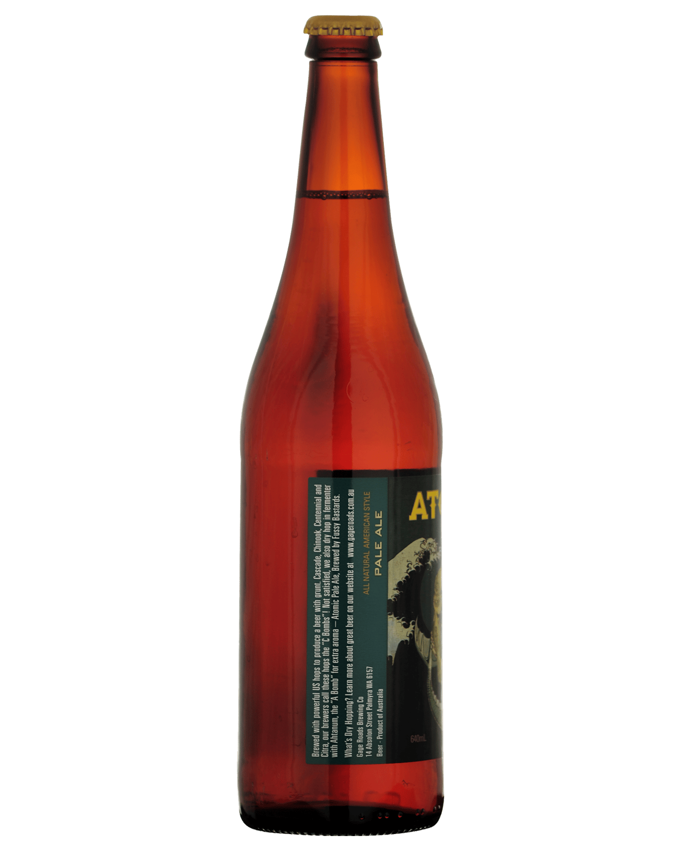 Buy Gage Roads Atomic Pale Ale 640ml Online (Low Prices) from Dan Murphy's