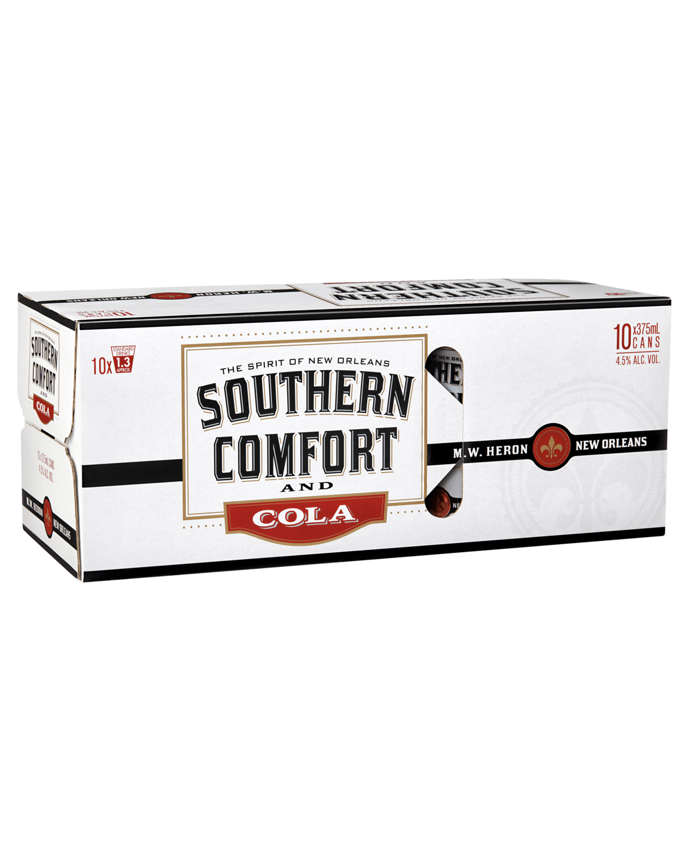 Southern Comfort & Cola Cans 10 Pack 375ml (Unbeatable Prices): Buy ...