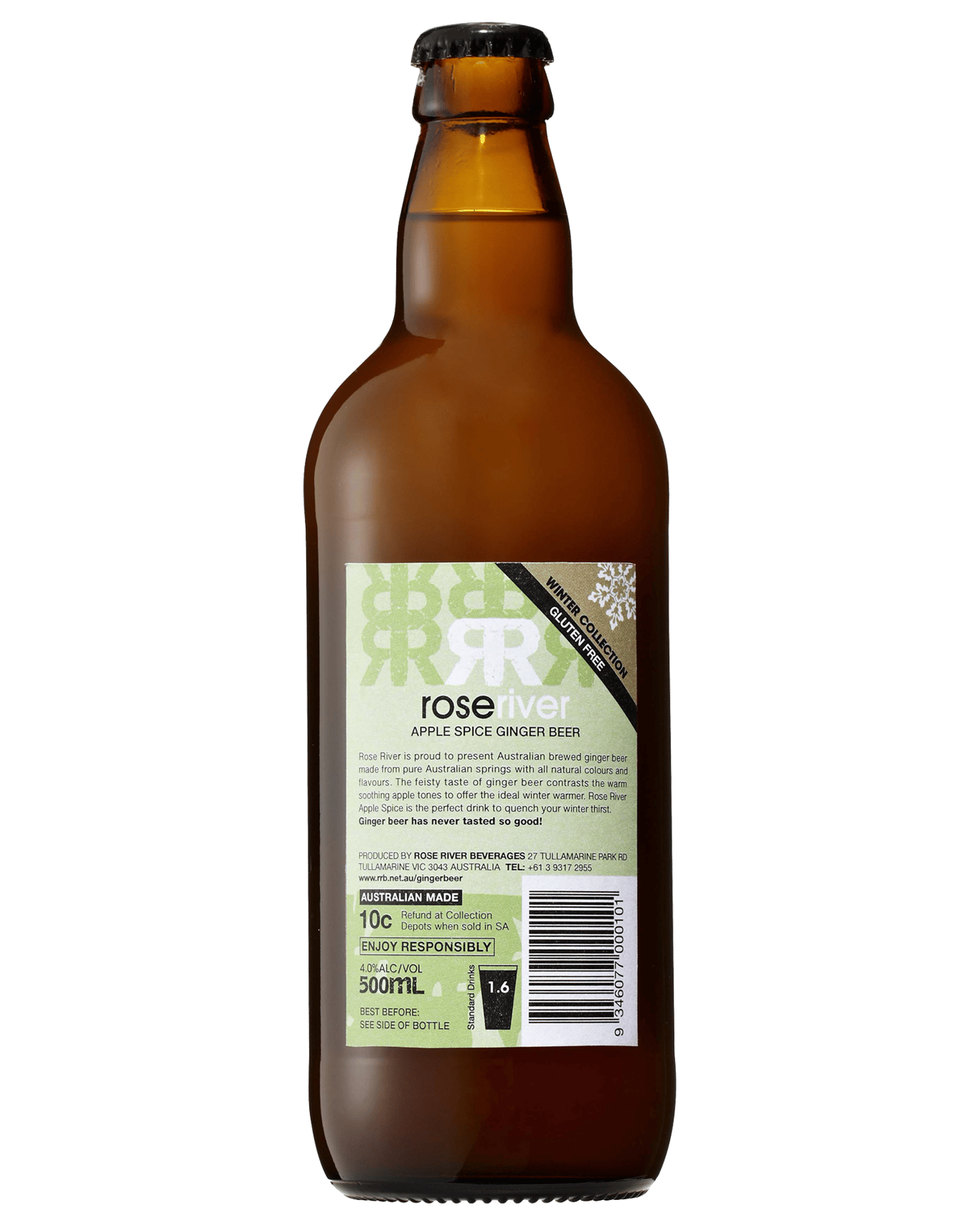 Buy Rose River Apple Spice Alcoholic Ginger Beer 500ml Online @Lowest Price