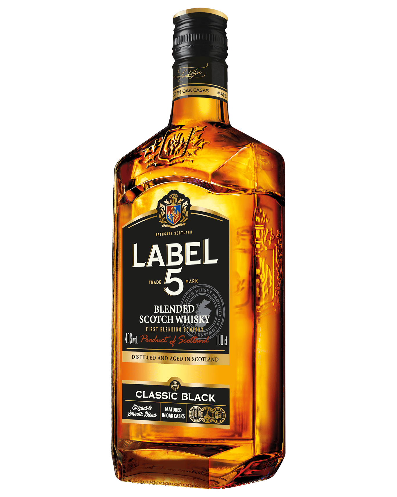 Buy Label 5 Classic Black Blended Scotch Whisky 1l Online (Lowest Price ...
