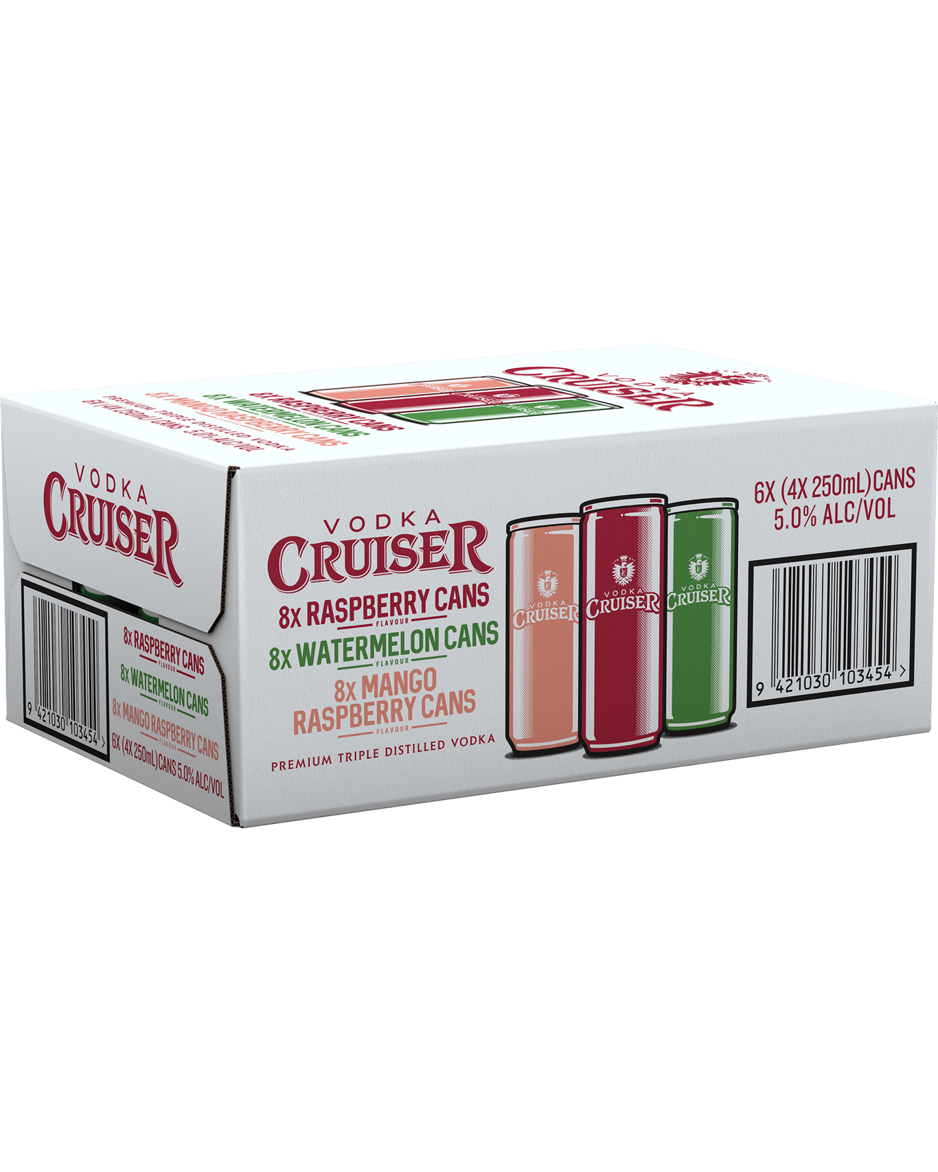 Buy Vodka Cruiser Mixed Carton Cans 250ml Online @Lowest Price