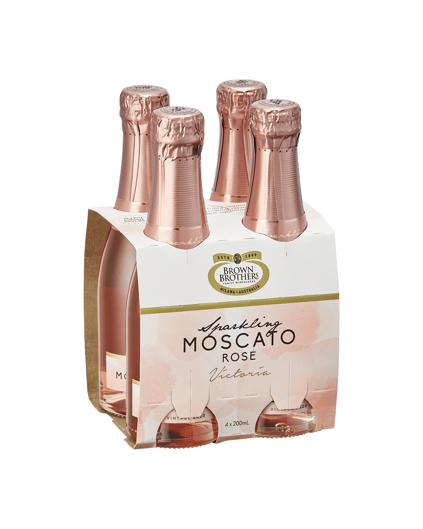 Buy Brown Brothers Sparkling Moscato Rosa Bottles 200ml Online @Lowest ...