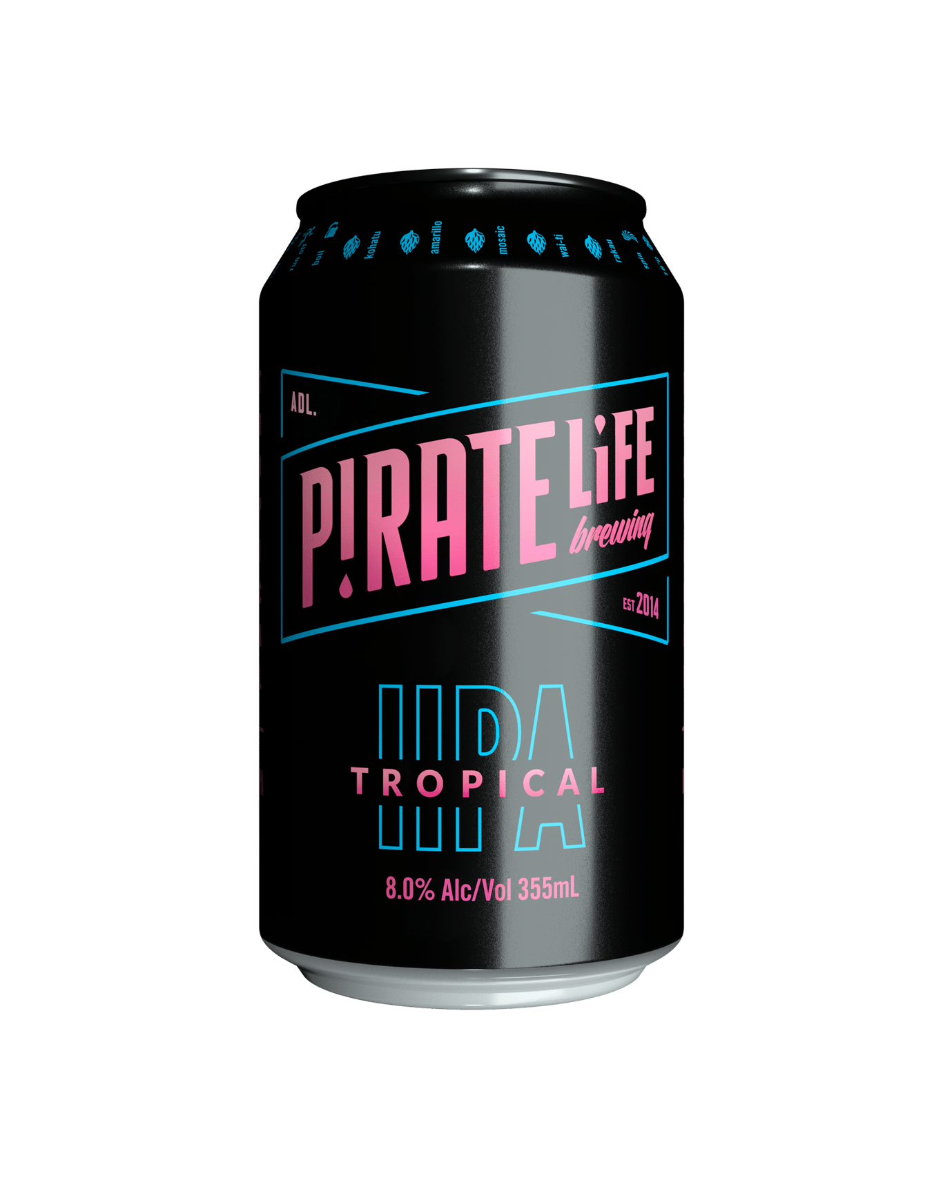 Buy Pirate Life Brewing Tropical Iipa Cans 355ml Online @Lowest Price