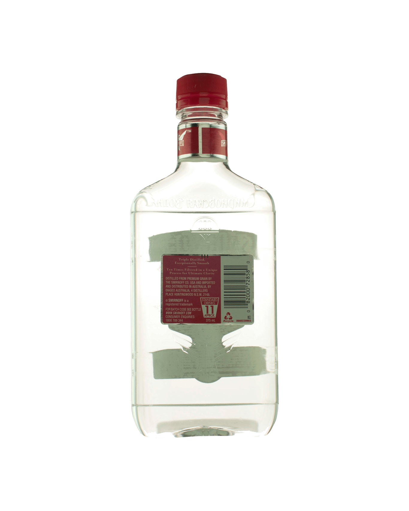 Buy Smirnoff Red Label Vodka 375ml Online @Lowest Price
