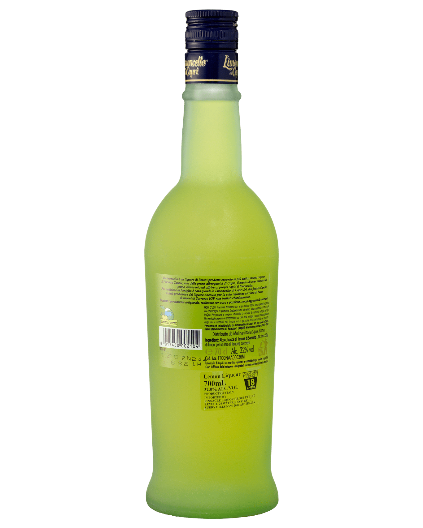 Buy Limoncello Di Capri Limoncello Di Capri 700ml Online @Lowest Price