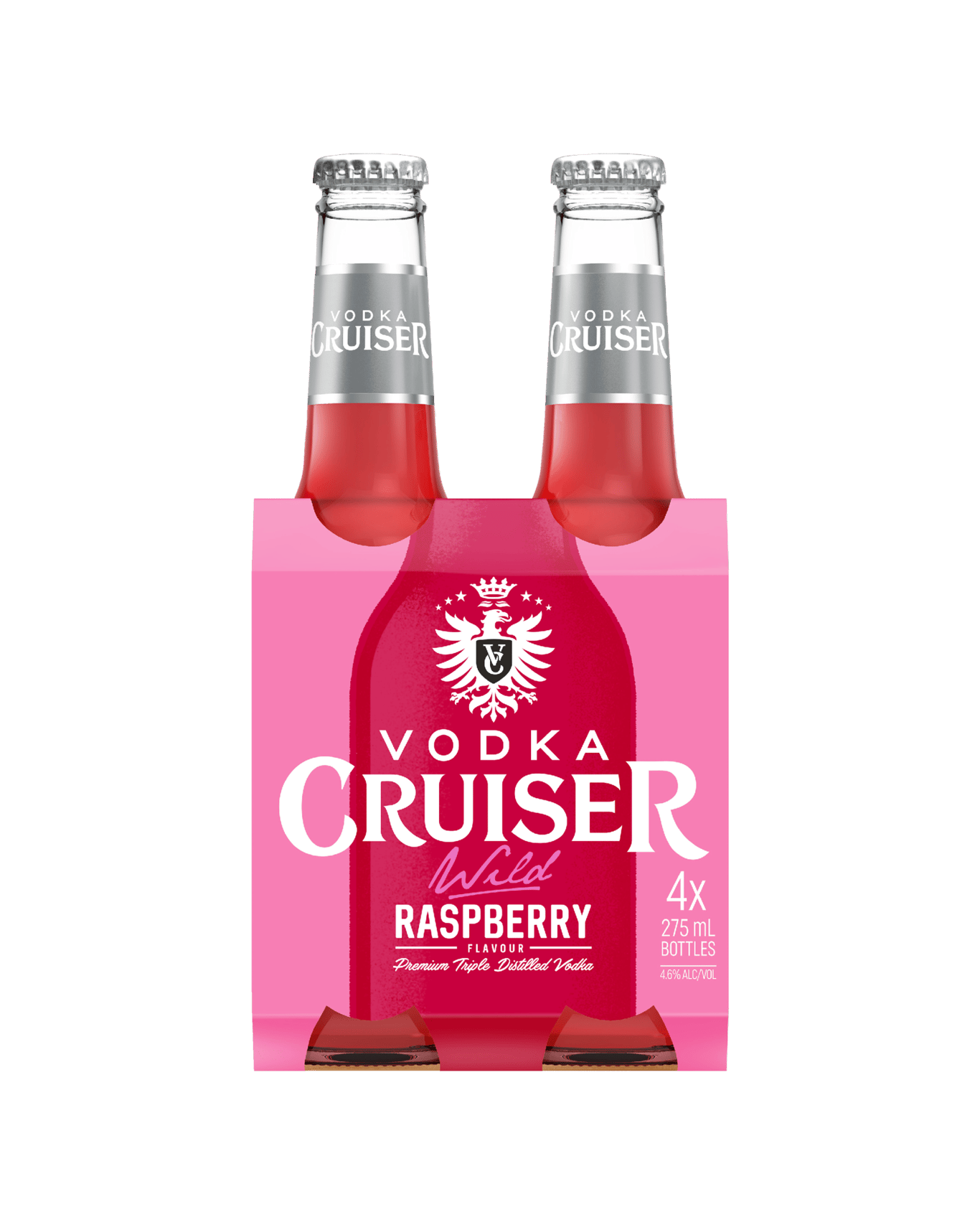 Buy Vodka Cruiser Wild Raspberry Bottles 275ml Online @Lowest Price