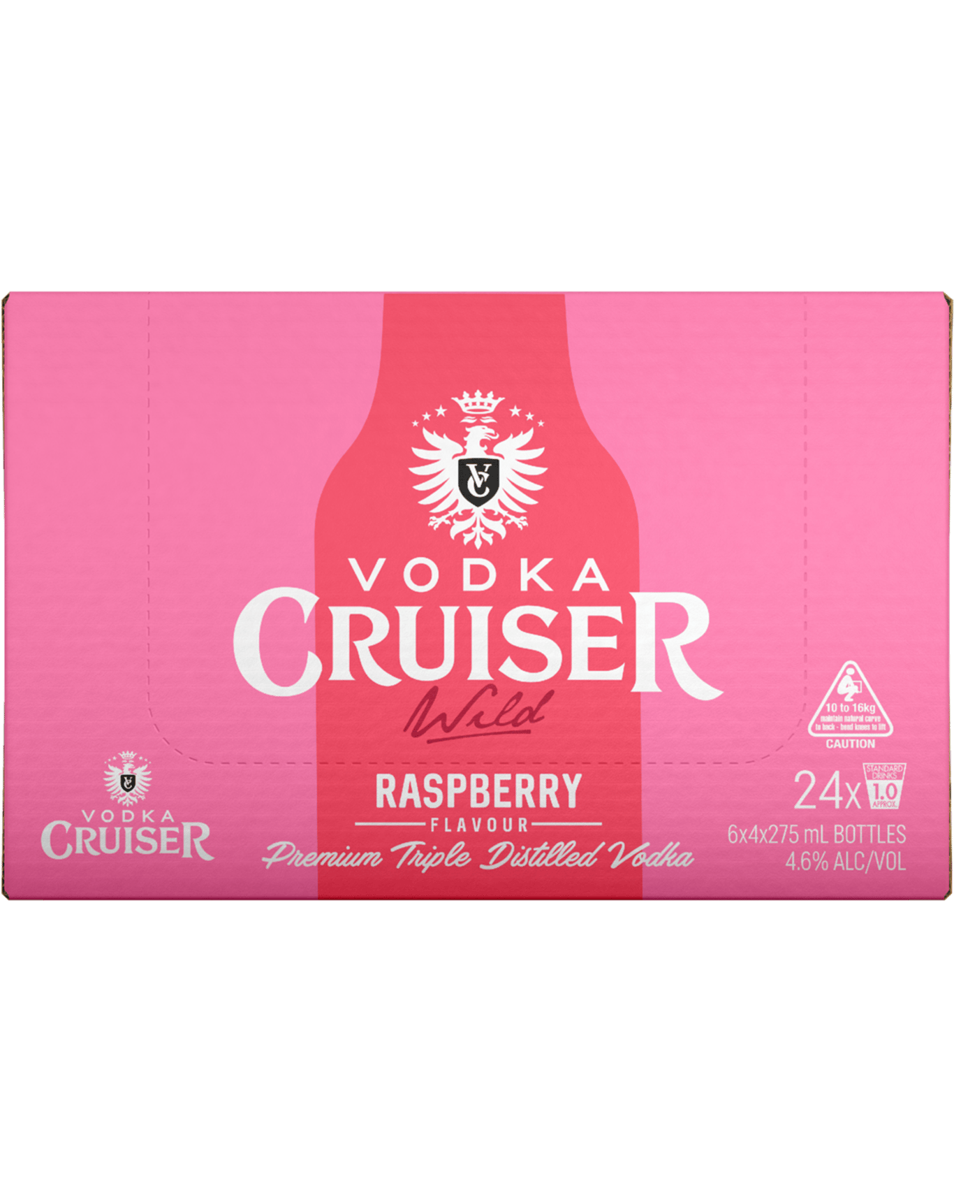 Buy Vodka Cruiser Wild Raspberry Bottles 275ml Online @Lowest Price