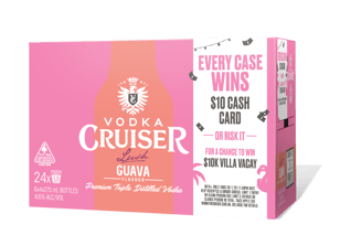 Buy Vodka Cruiser Lush Guava Bottles 275ml Online @Lowest Price