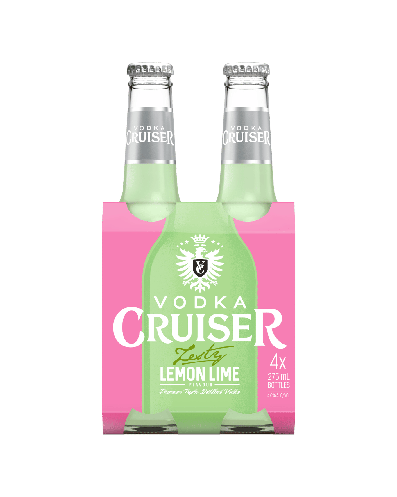 Buy Vodka Cruiser Zesty Lemon Lime Bottles 275ml Online @Lowest Price