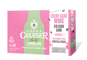Buy Vodka Cruiser Zesty Lemon Lime Bottles 275ml Online @Lowest Price