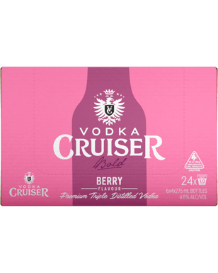 Buy Vodka Cruiser Bold Berry Blend Bottles 275ml Online @Lowest Price