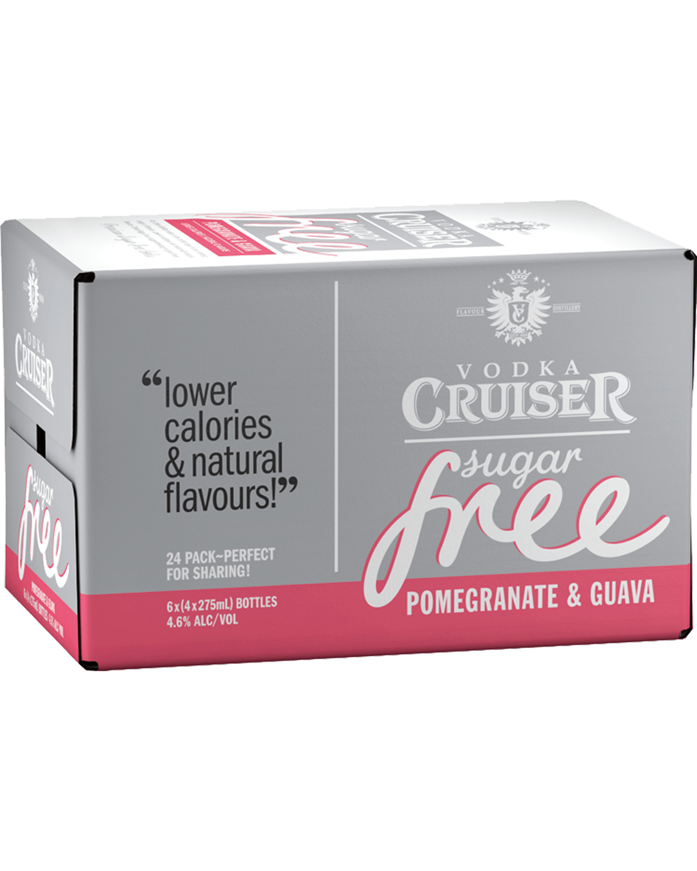 Buy Vodka Cruiser Sugar Free Pomegranate & Guava 275ml Online @Lowest Price